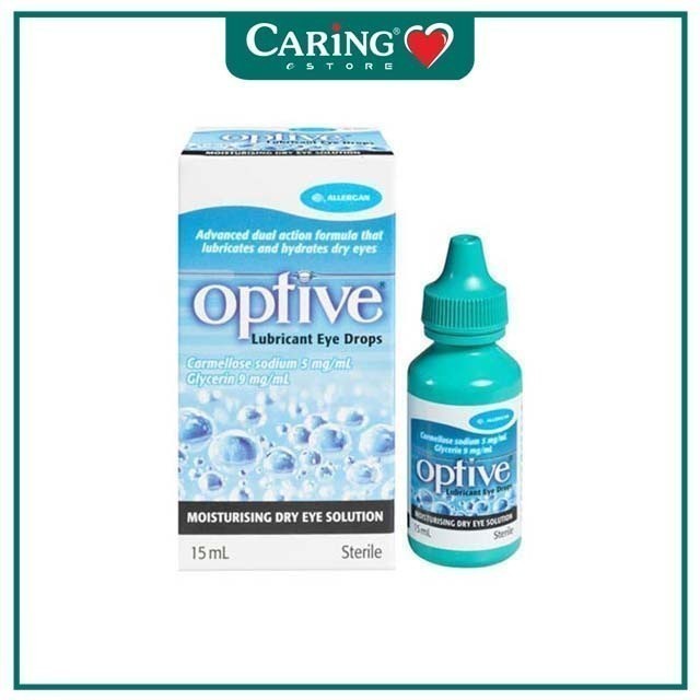 OPTIVE EYE DROPS (15ML) (CARING PHARMACY) | Shopee Malaysia