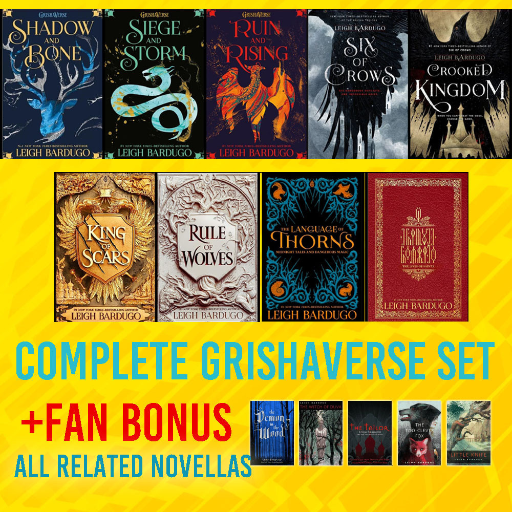 Grishaverse Complete Series | Shadow and Bone | Six of Crows Trilogy ...