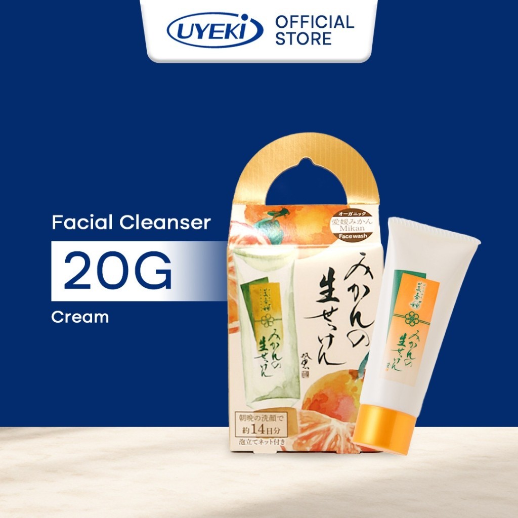 UYEKI Mandarin Orange Fresh Soap With Foaming Net (20g) | Shopee Malaysia