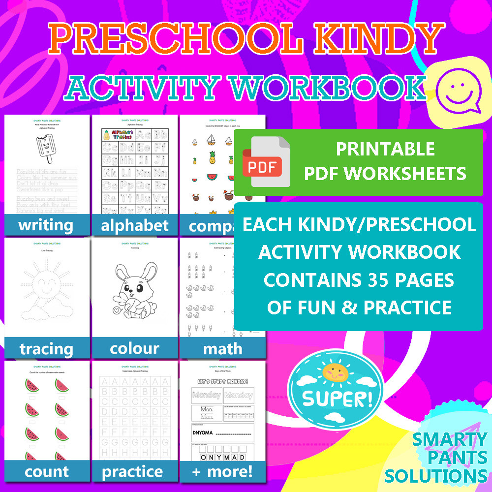🏅 Kindergarten Preschool Activity Workbook Activities Mathematic ...
