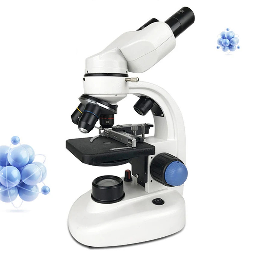 1000X 2000X Biological Microscope Adjustable LED Illuminated Binocular ...