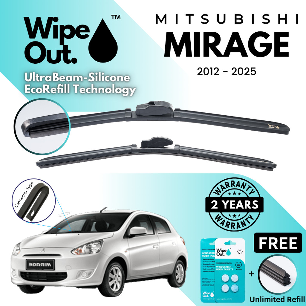 [PREMIER] WipeOut UltraBeam Silicone EcoRefill-Technology Wiper ...