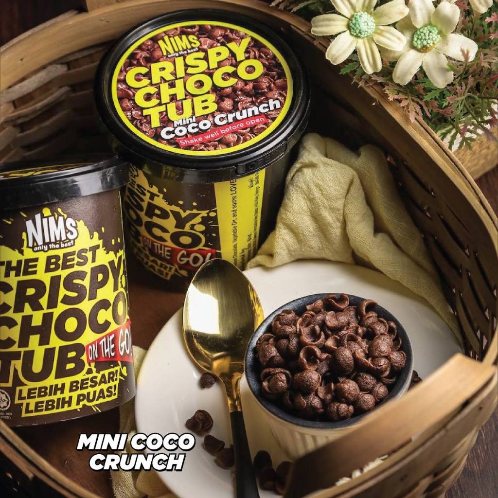 Nims Crispy Choco Tub Coco Crunch (250g) | Shopee Malaysia