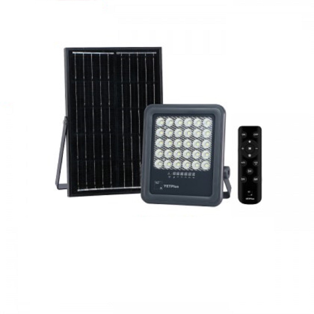 YETPLUS SOLAR ECO FLOODLIGHT JD6001 200W DAYLIGHT (6500K) | Shopee Malaysia
