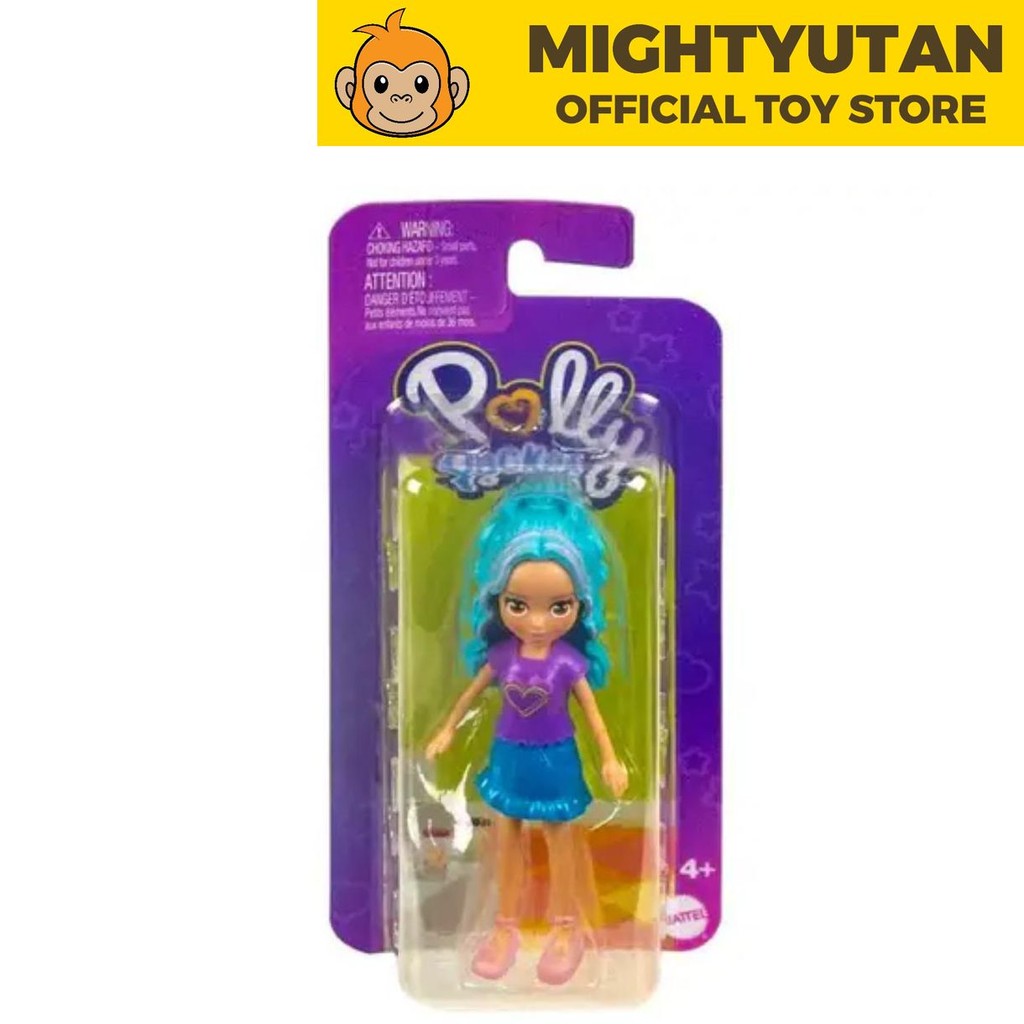 [Original] Polly Pocket Impulse Doll - Polly"s Friends Wearing A Purple ...