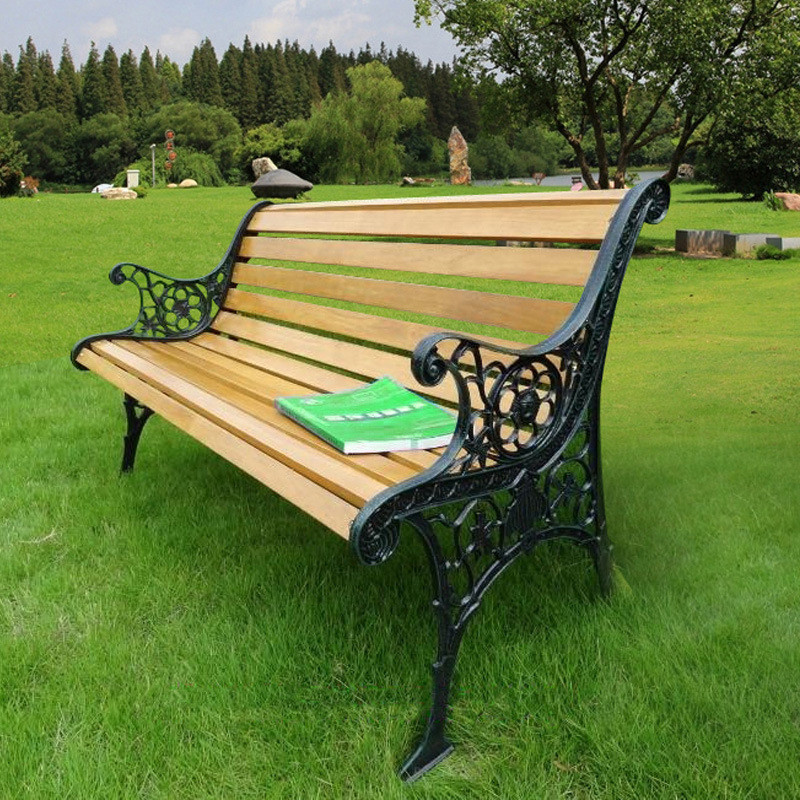 Get 6% coupon+gift】Outdoor Park Table and Chair Bench Leisure Garden ...