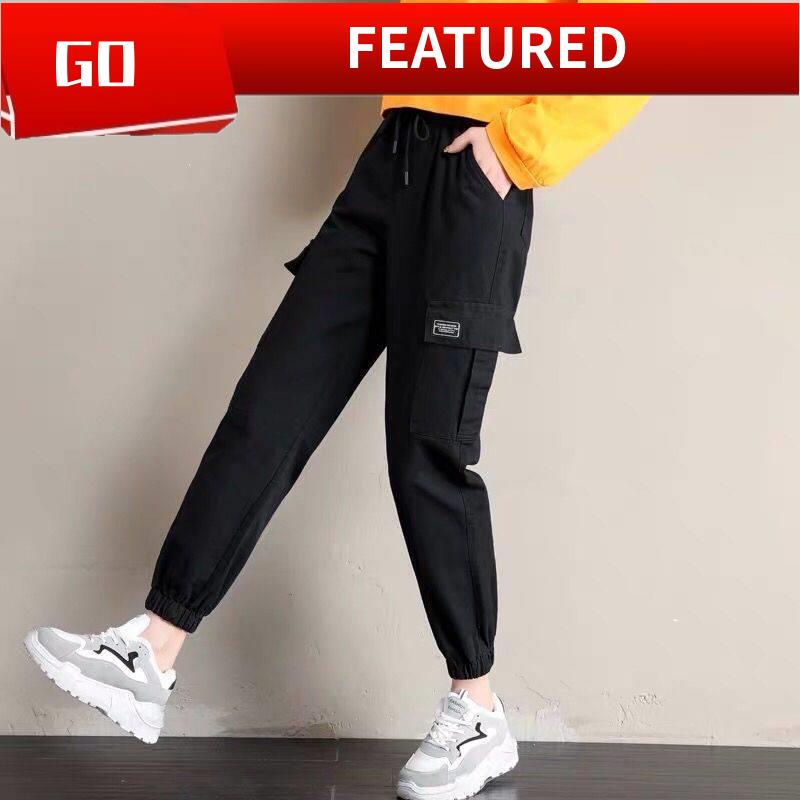 jogging pants women jogger pants plus size Seluar Pakaian Wanita ...