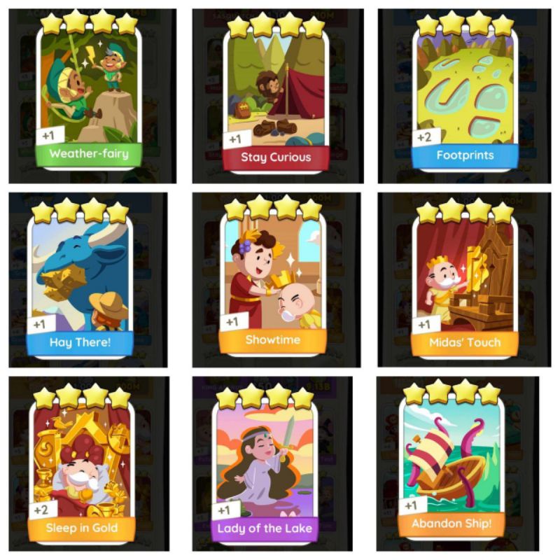 Monopoly Go! 4⭐Sticker(new season) | Shopee Malaysia
