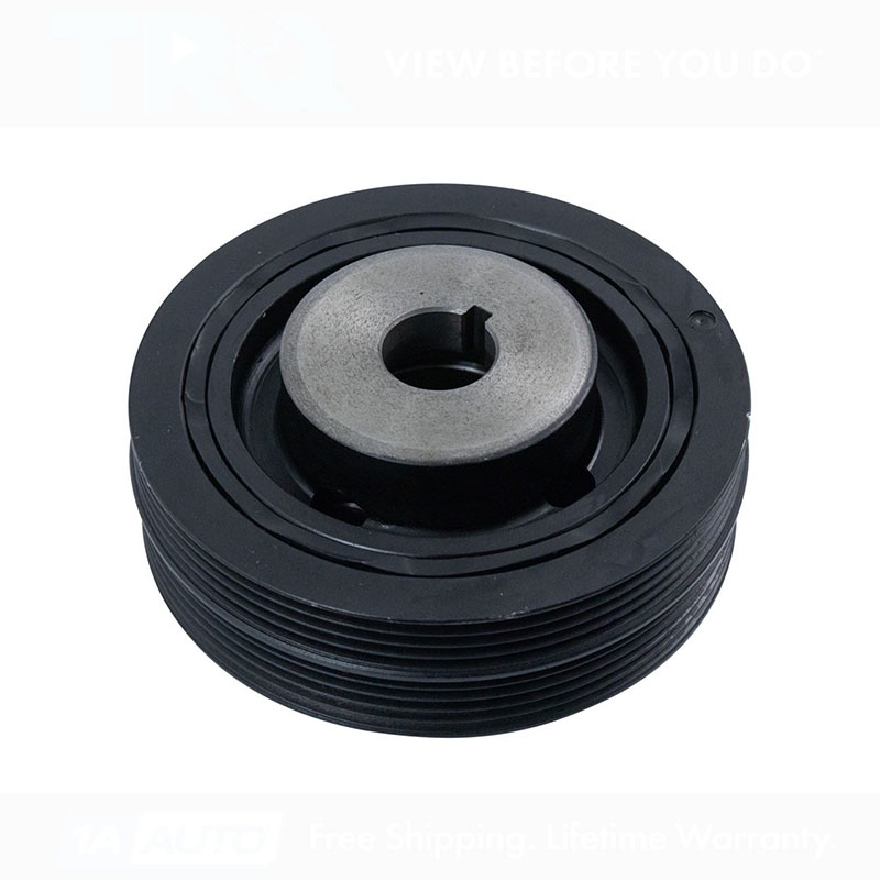 New Genuine Engine Harmonic Balancer Crankshaft Pulley 12305AA252 OEM ...