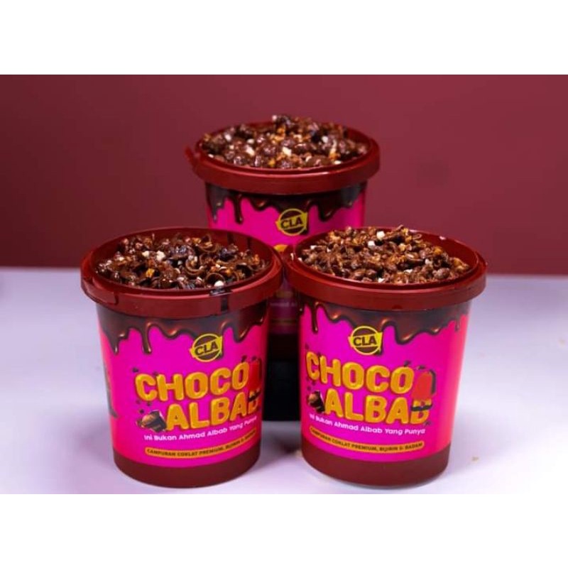 CHOCO ALBAB CHOCOLATE PREMIUM + BIJIRIN + BADAM 250GM | Shopee Malaysia