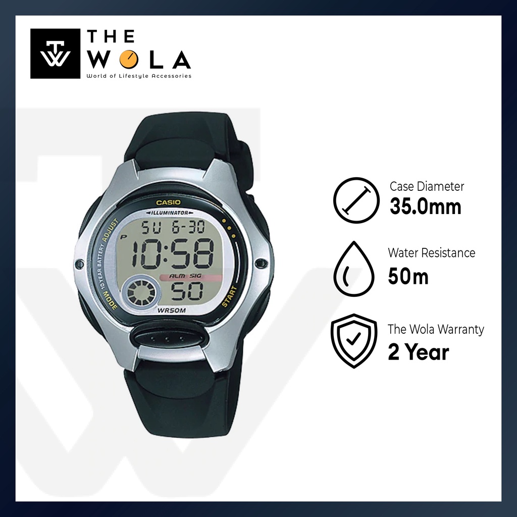 Casio LW-200 (LW-200-1A/ LW-200-2A/ LW-200-4A) Series Kid's Digital ...