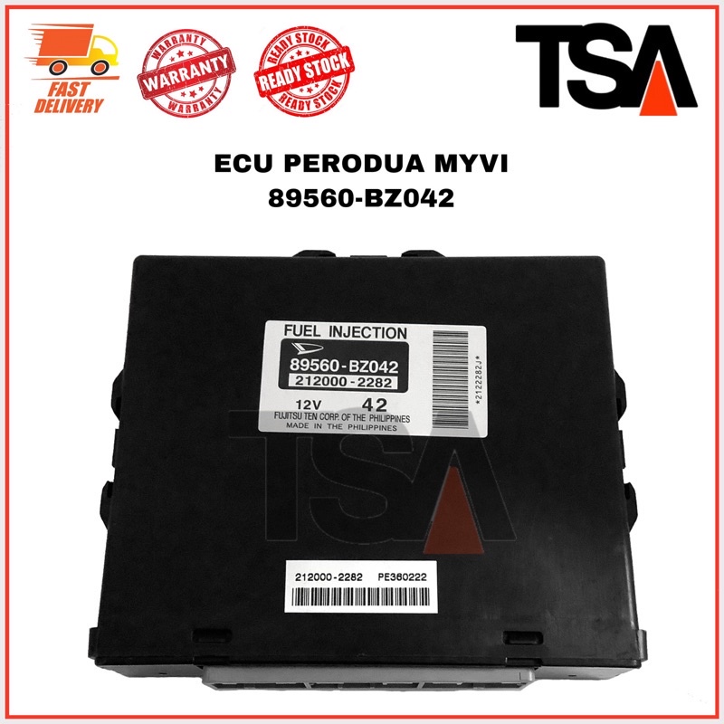 ECU PERODUA MYVI 1.3 - 89560-BZ042 ENGINE CONTROL UNIT COMPUTER BOX ...