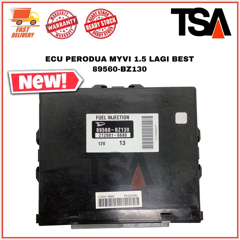 ECU Perodua Myvi 1.5 Lagi Best - 89560-BZ130 ENGINE CONTROL UNIT ...