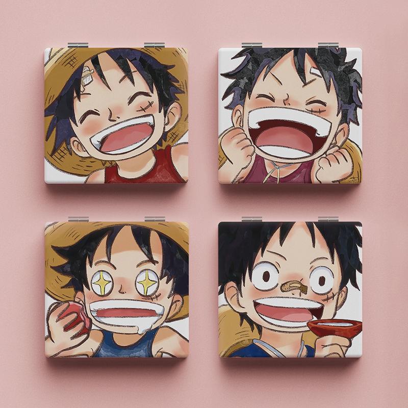 One PIECE Luffy Zoro Nami Sanji Tony Chopper ONE PIECE Small Mirror ...