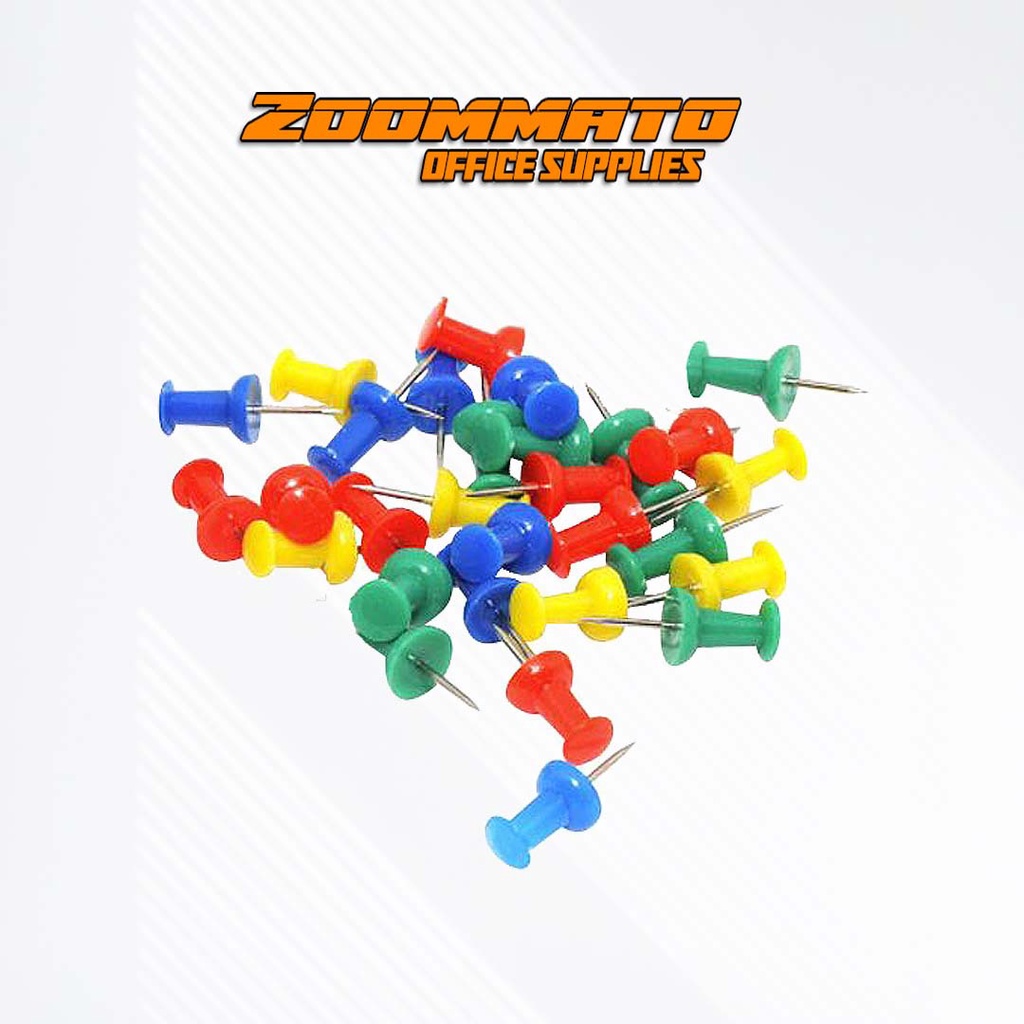 SSG COLOR PUSH PIN (100PCS) | Shopee Malaysia