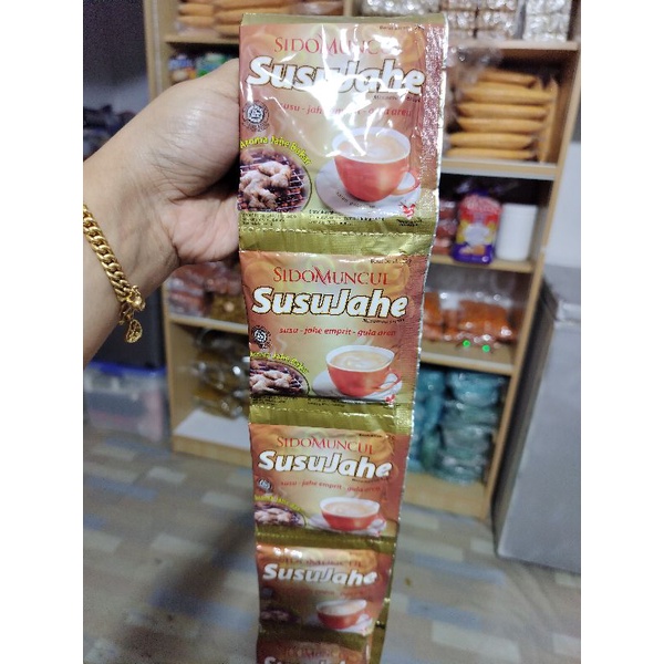 Kopi Jahe merah, kopi abc susu, Susu jahe sidomuncul Renteng isi 10 ...