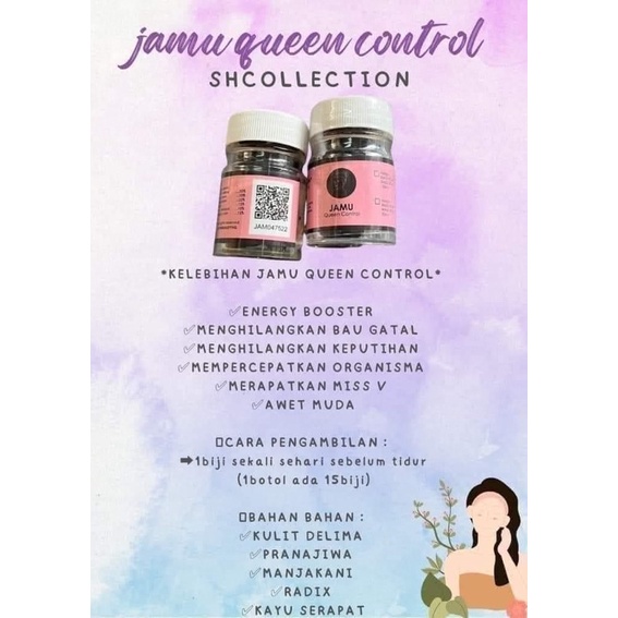 JAMU QUEEN CONTROL ORIGINAL | Shopee Malaysia