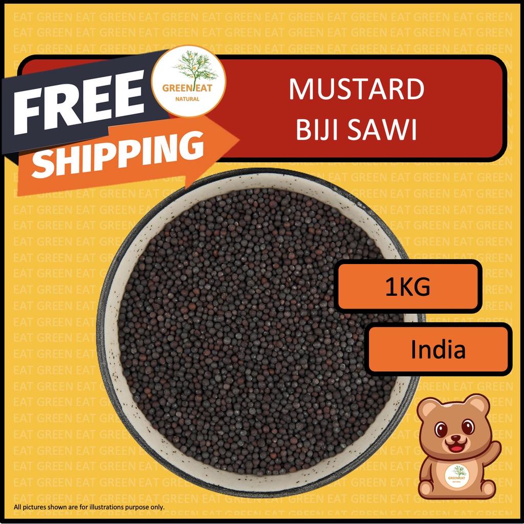 Biji Sawi / Mustard Seed 芥菜籽 1kg | Shopee Malaysia