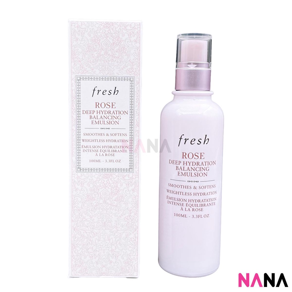 Fresh Rose Deep Hydration Balancing Emulsion 100ml | Shopee Malaysia