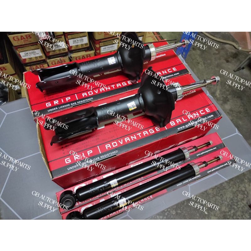 Toyota Estima 2.4 3.0 ACR30 MCR30 2WD Front and Rear Pair Gas Absorber ...