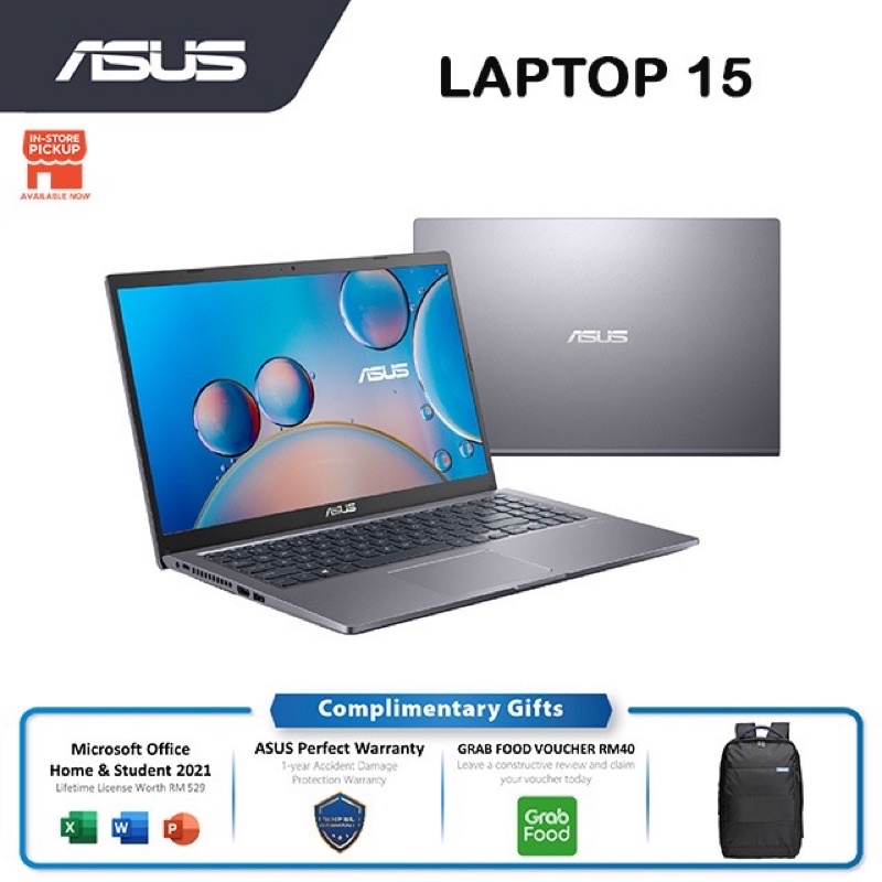 Asus VivoBook M515D-AEJ1587WS (Slate Grey )Ryzen 3-3250U | 4GB RAM ...
