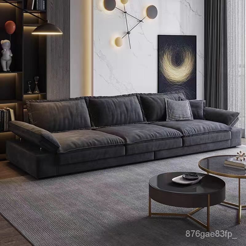 HY-D Multi-Layer Sofa Living Room Small Apartment One-Line Sofa Super ...