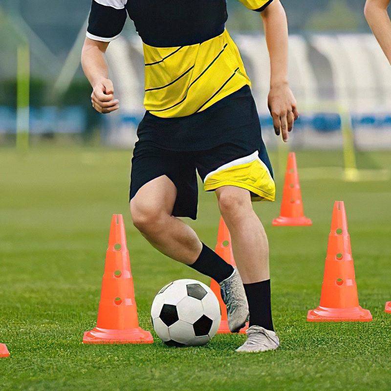 HY-8 Obstacle Props Cone Sports Barrel Sensory Training Trainer Cone ...