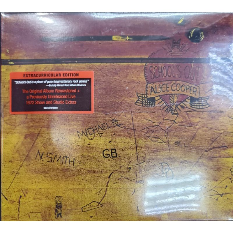 Alice Cooper - School's Out (2CDs) | Shopee Malaysia