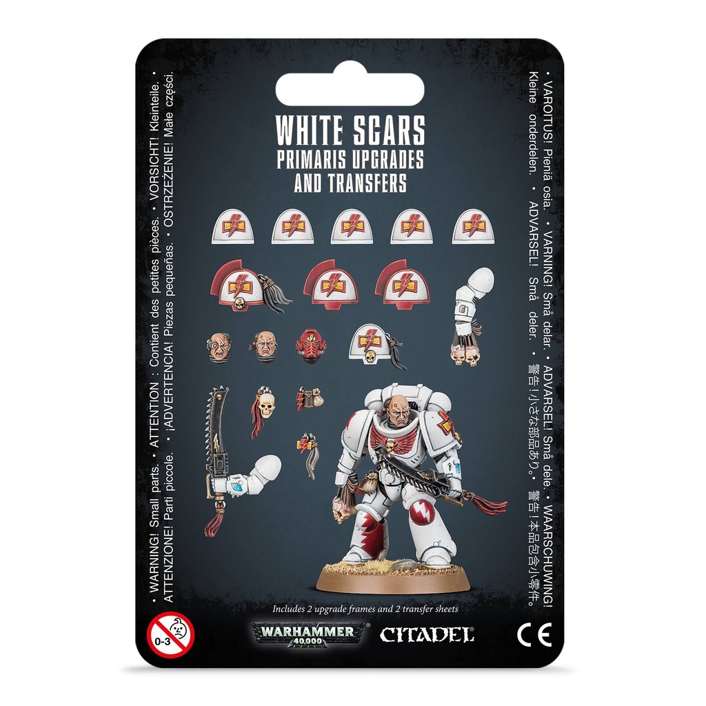 Warhammer 40K Adeptus Astartes White Scars Primaris Upgrades & Transfer ...
