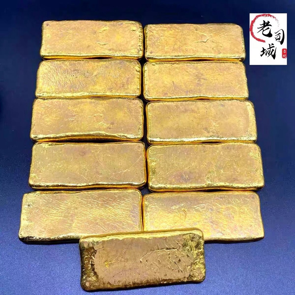 💕Ready Stock💗Antique miscellaneous items: pure copper, gilded gold ...