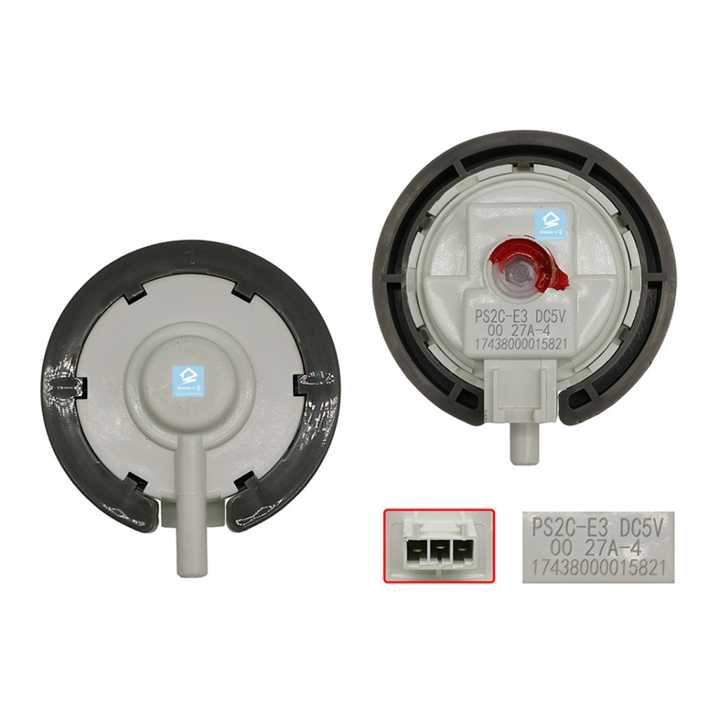 MIDEA-17438000015821- WASHING MACHINE WATER LEVEL PRESSURE SWITCH/WATER ...