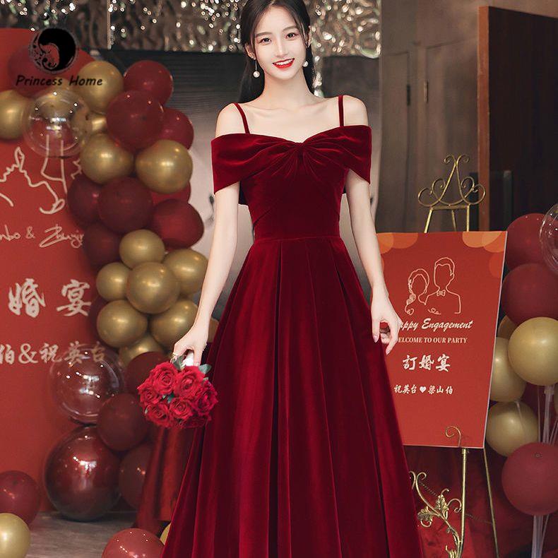 baju wanita Dinner Gown perkahwinan baju perempuan Christmas Dresses ...