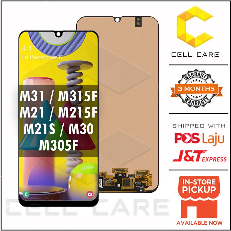 LCD Display Touch Screen Compatible For SAMSUNG M31 / M315F | Shopee ...