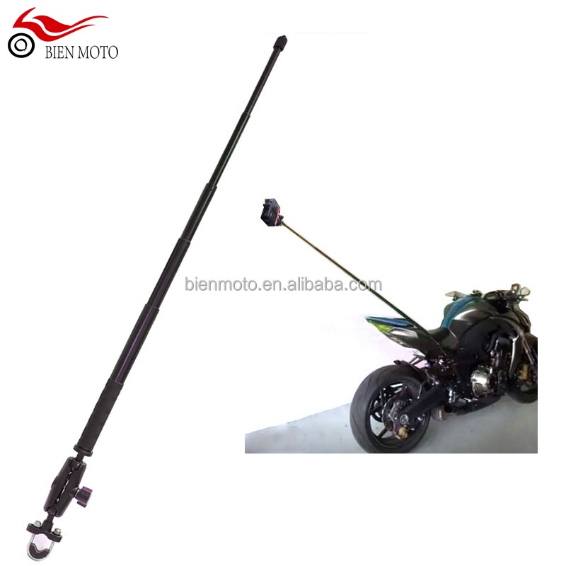 Moto Motorcycle Bike Invisible Selfie Stick Monopod Handlebar Mount ...