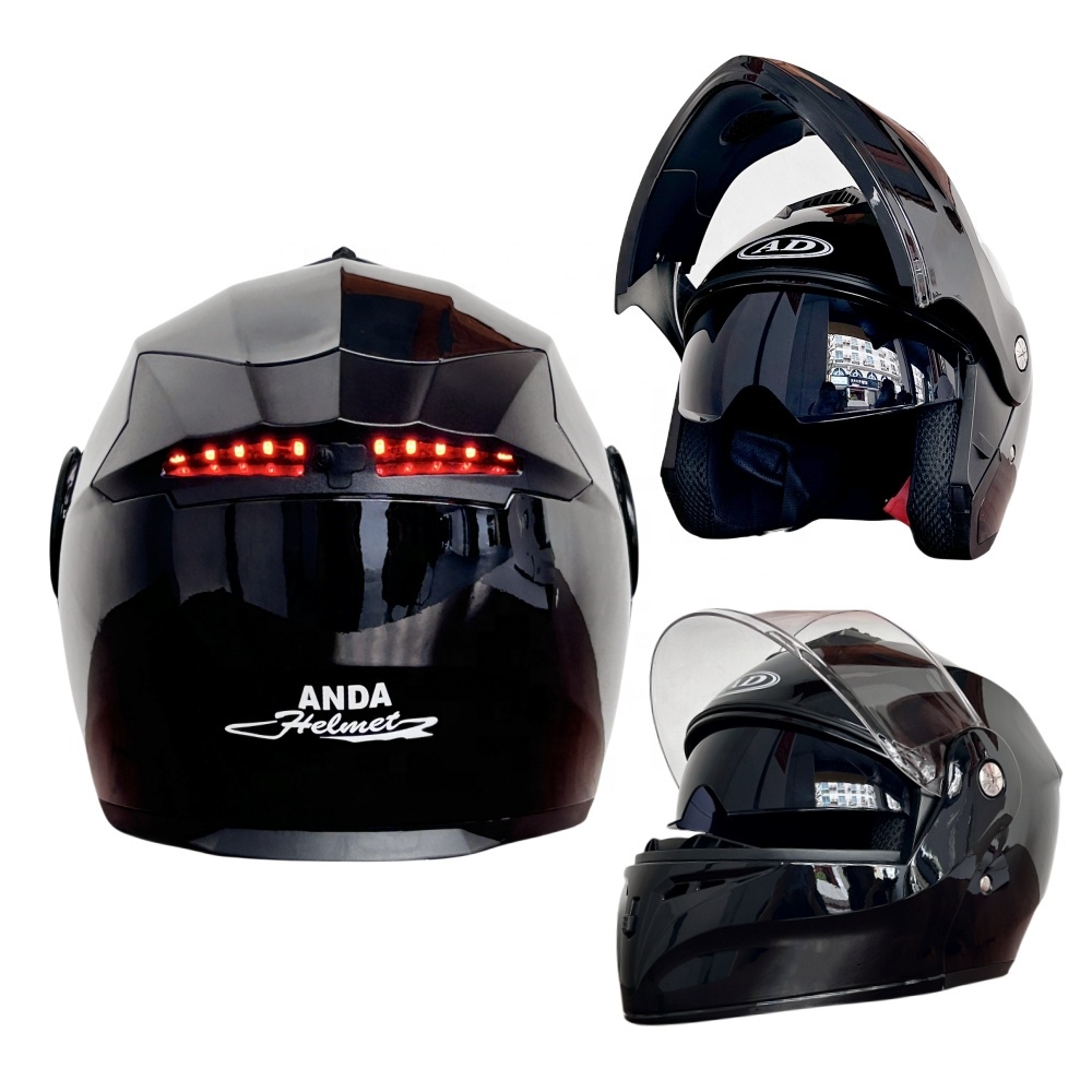 New Abs Modular Helmet EPS Motorcycle Helmet With 1200 Mah Large ...
