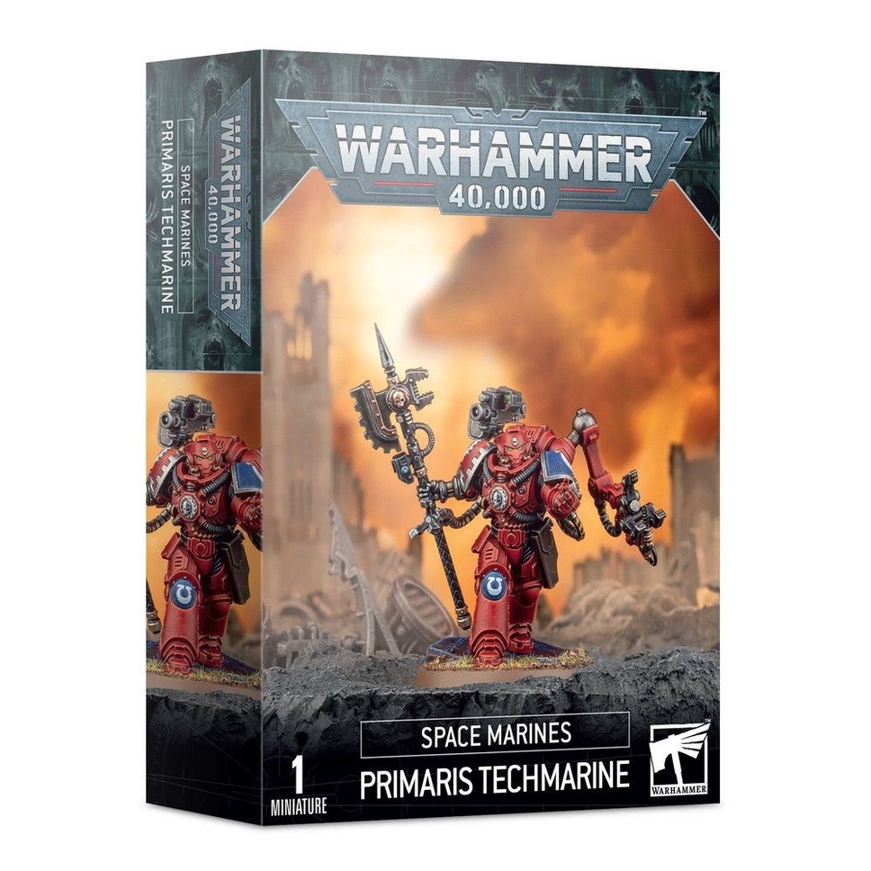Warhammer 40K Adeptus Astartes Space Marines Primaris Techmarine ...
