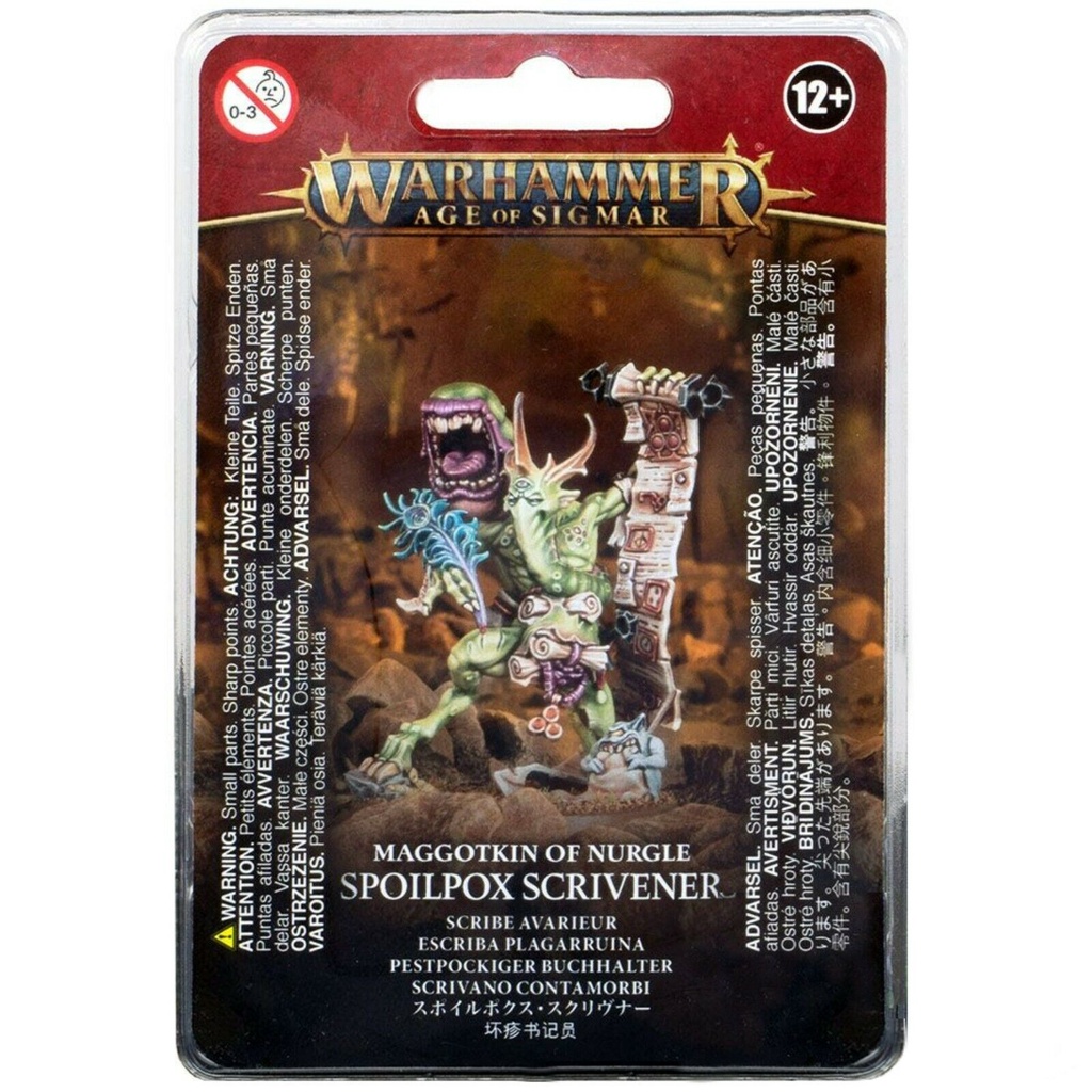 Warhammer 40K/AOS Chaos Daemons Daemons of Nurgle Spoilpox Scrivener ...