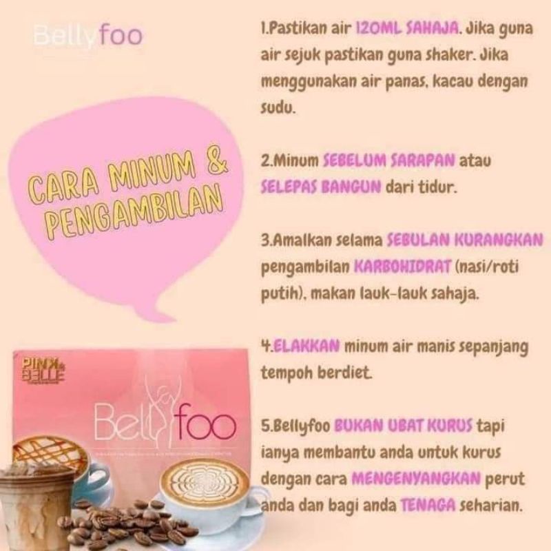 BELLYFOO pink belle (FREE 🎁) | Shopee Malaysia