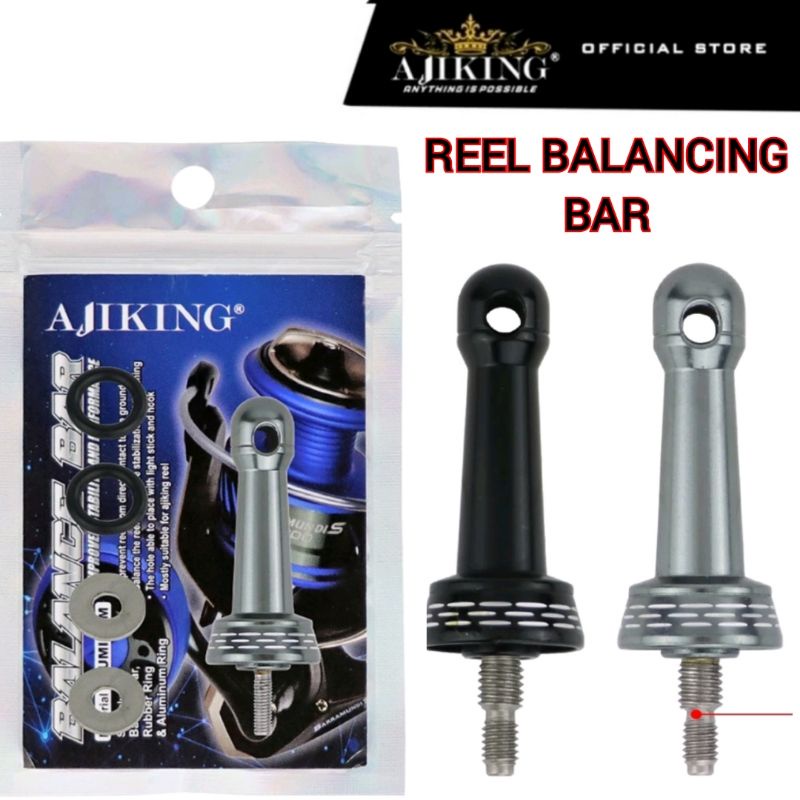 Ajiking Reel Balance Bar [2.8mm-4.8mm] Spinning Fishing Reel Normal ...