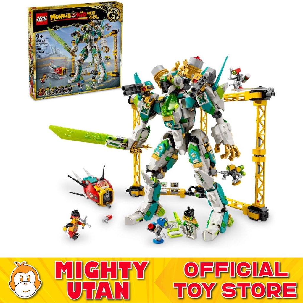 Lego Monkie Kid Mei's Dragon Mech Toys For Kids 80053 | Shopee Malaysia