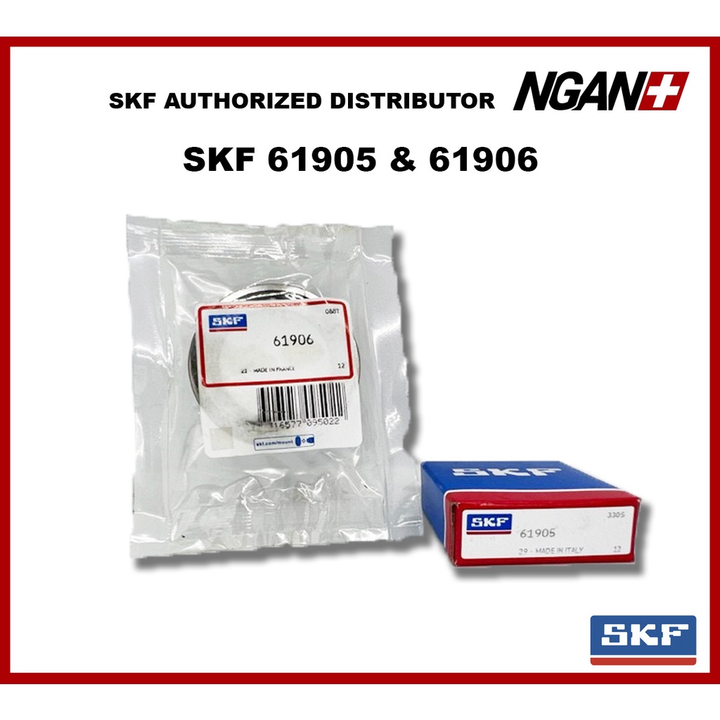 SKF 61906/6906 , 61905/6905, 61902/6902 Deep Groove Ball Bearing (30MM ...