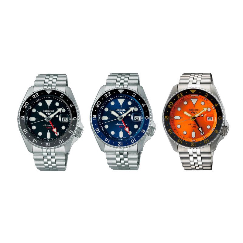 Seiko 5 Sports SSK GMT Automatic Men's Watch SSK001, SSK003, SSK005 ...