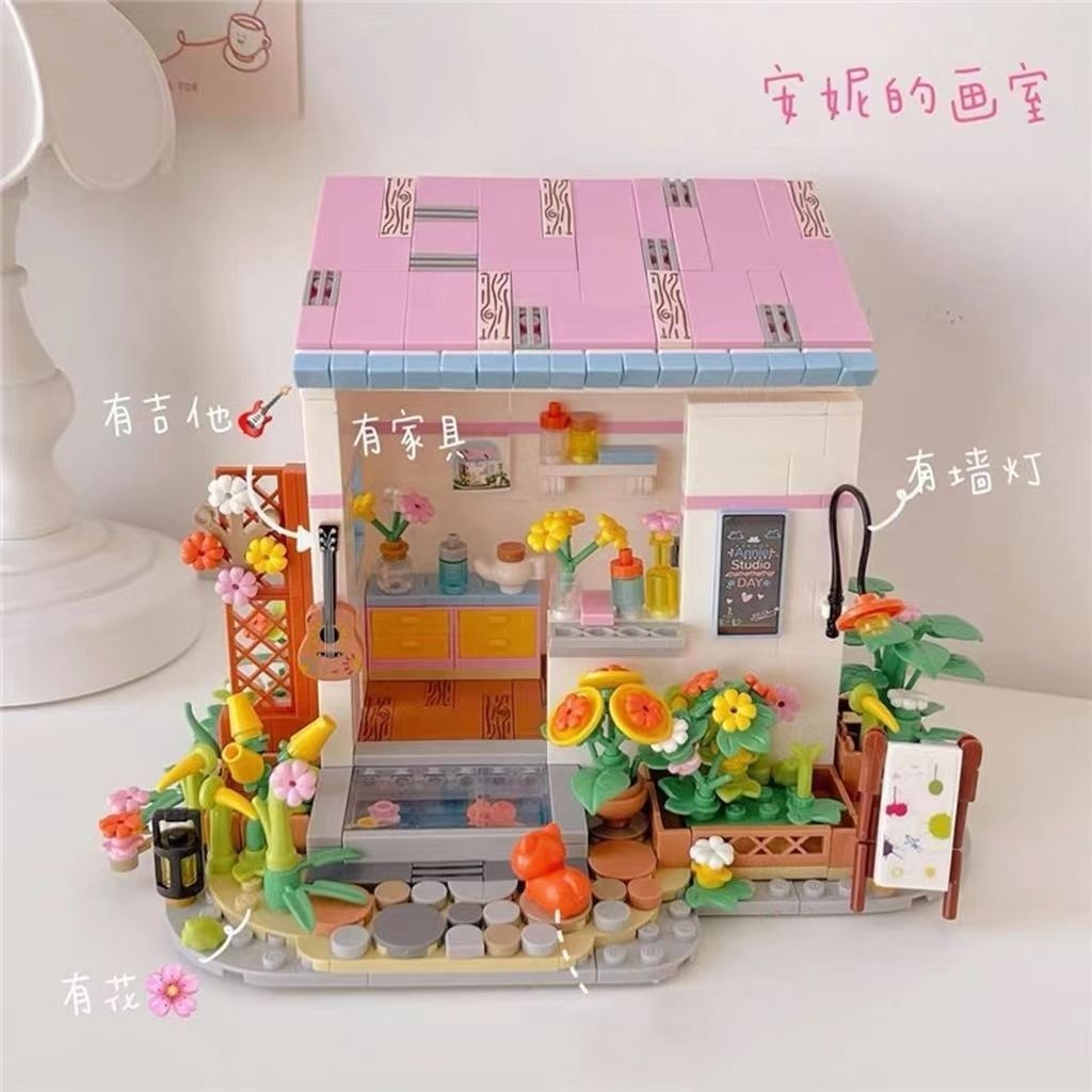 Healing girl's heart creative DIY building blocks for be Healing girl's ...