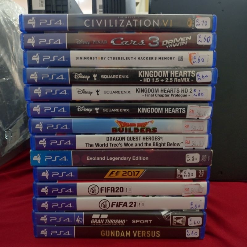 Various PS4 USED Games Kid Friendly Lot (Pre-Owned) English Playstation ...