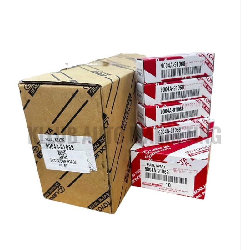 ORIGINAL SPARK PLUG TOYOTA(SC16HR11)DENSO IRIDIUM 9004A-91068 FOR ...