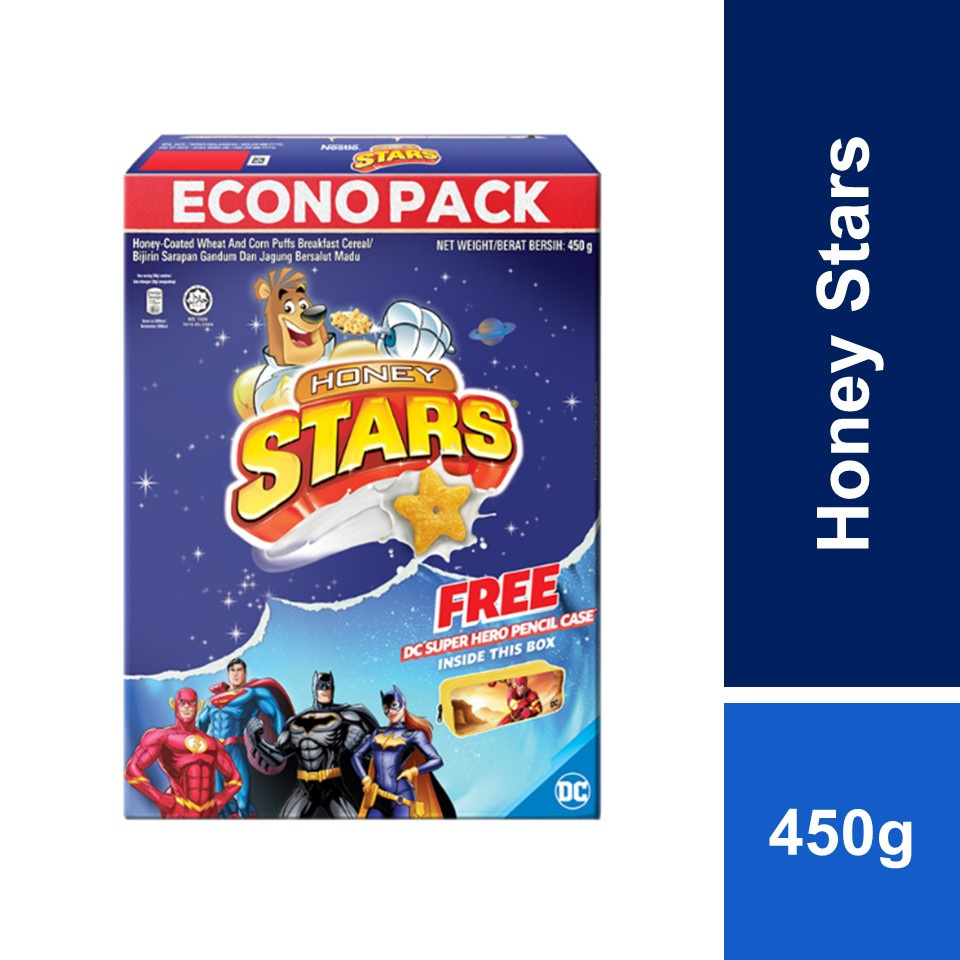 NESTLE Honey Stars Cereal Large (450g) [DC Special] | Shopee Malaysia