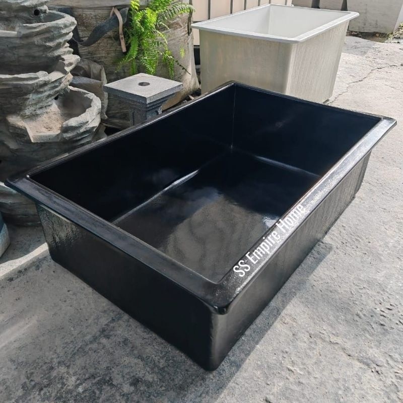 NEX 4 x2.5x15" Fiberglass Fish Tank Water Pond Aquarium Heavy Duty ...