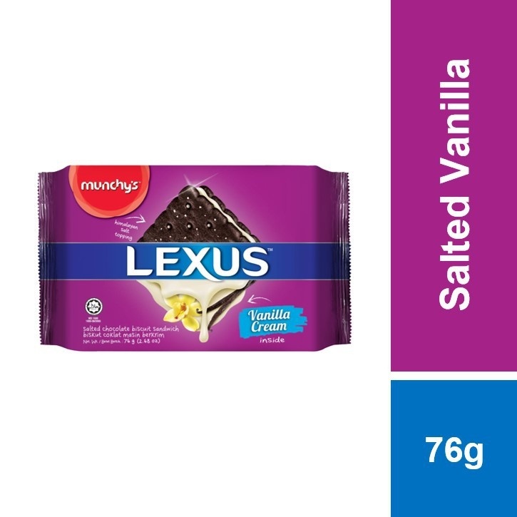 Lexus Salted Vanilla Sandwich 76g | Shopee Malaysia