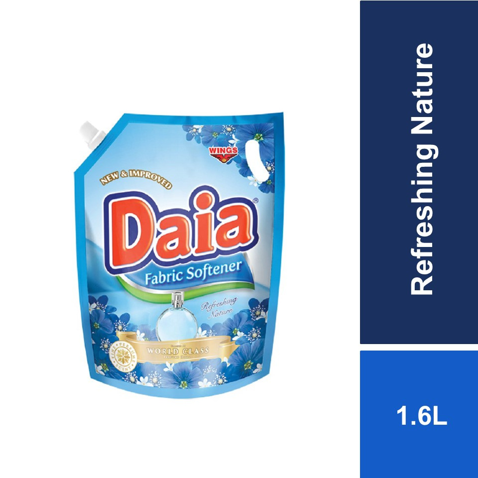 DAIA Fabric Softener Refreshing Nature 1.6L | Shopee Malaysia