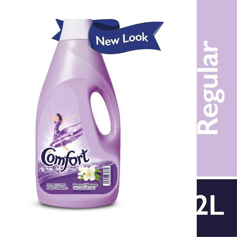 Comfort Dilute Fabric Softerner Sense of Pleasure 2L | Shopee Malaysia
